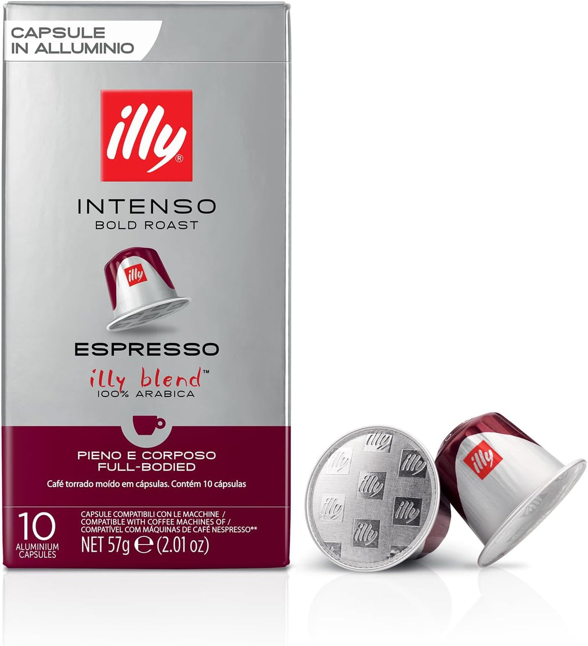 Illy Espresso Intenso- Dark Roast - Nespresso Compatible Capsules — Barista Prime